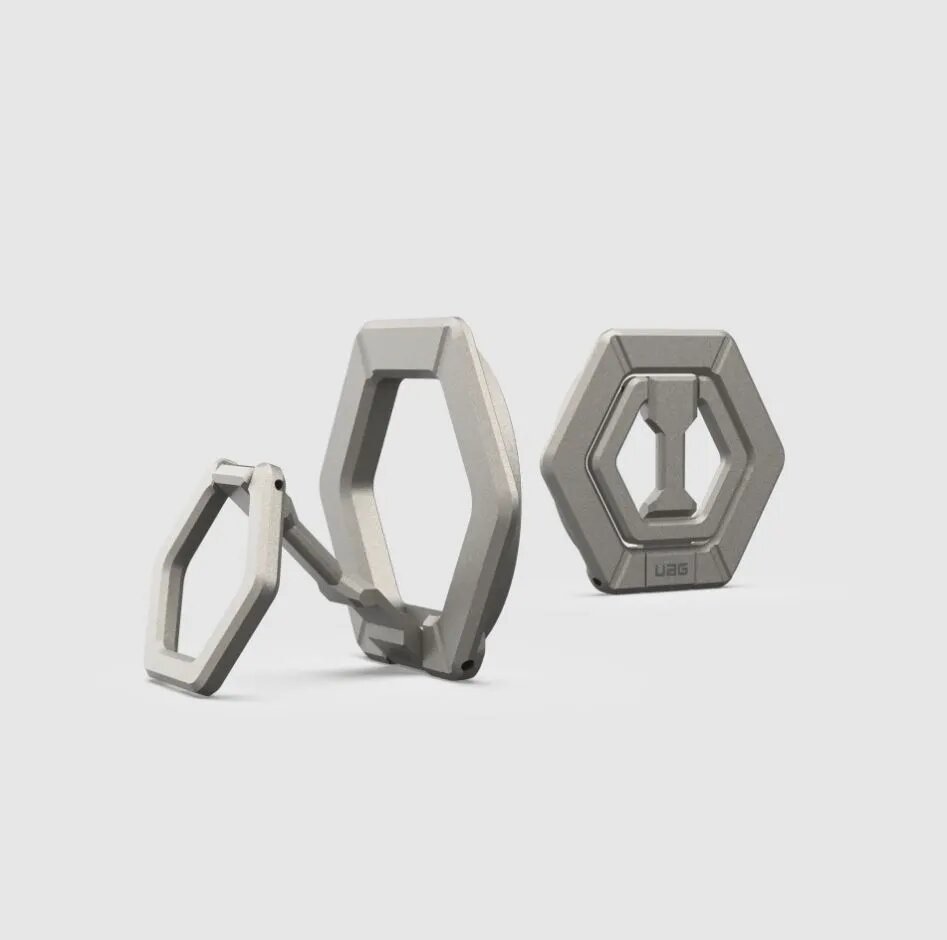 Подставка Uag Magnetic Ring Stand (MagSafe), титан (Titanium) Серый (Gray)