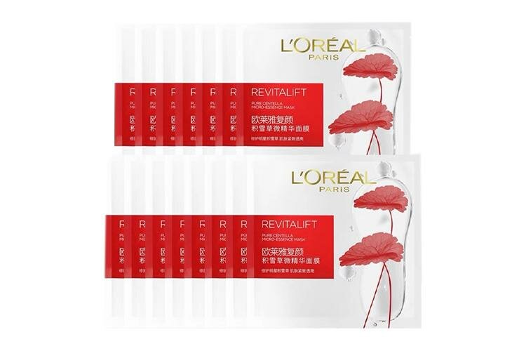 Тканевые маски женские L'OREAL Revitalift против морщин, 5742387, восстановление, с ретинолом