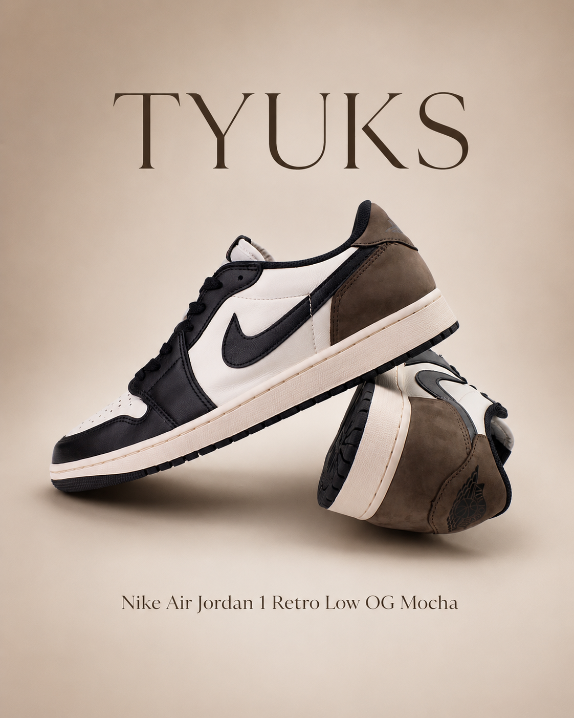 Кроссовки Air Jordan 1 Retro Low OG "Mocha"