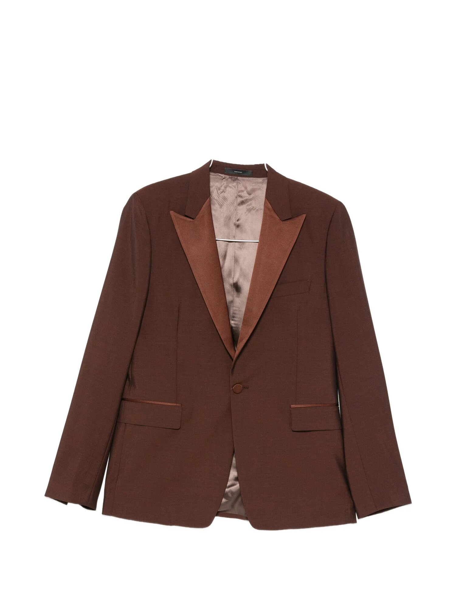 Пиджак Satin-lapel blazer