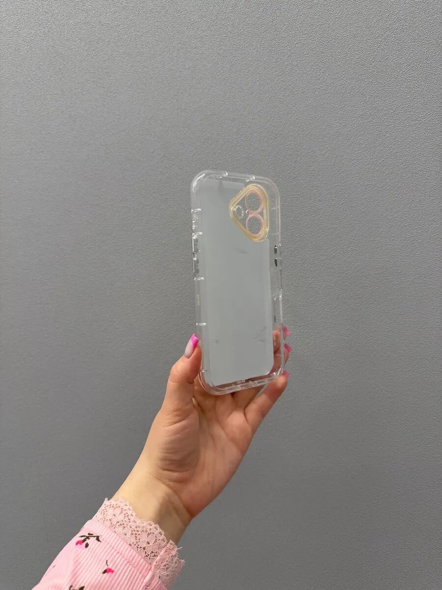 Чехол на Iphone 17, принт "ММDM's" крепкие фигурки, детский. — фото 1