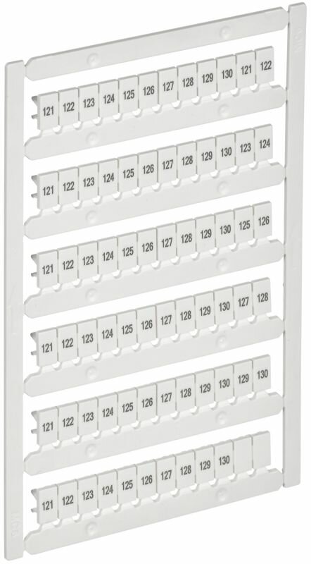 Маркер для CTS/CP 4кв. мм "121-130" ARMAFIX IEK AF-CT10D-M-004-13