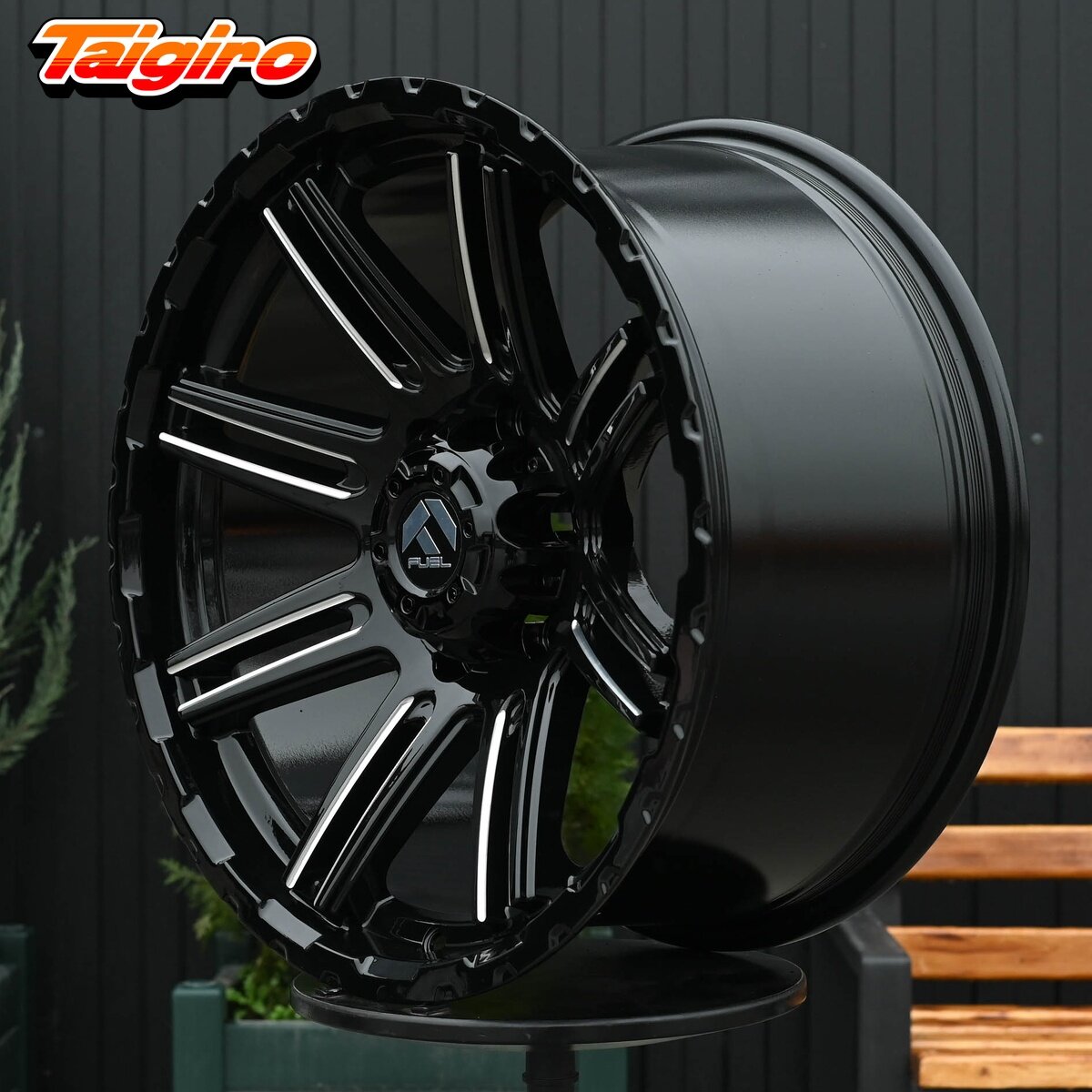 Комплект литых дисков R18 Fuel FBX 5258 9.0J ET12 6*139.7 Черный ФЗ (K055)
