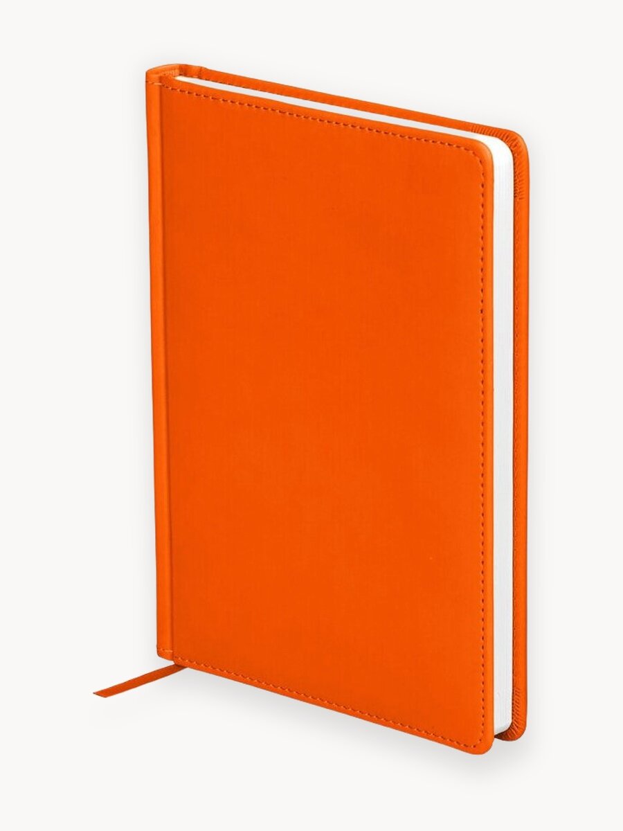 Ежедневник блокнот недатированный А5 136 листов / планер планинг женский OfficeSpace "Winner" оранжевый