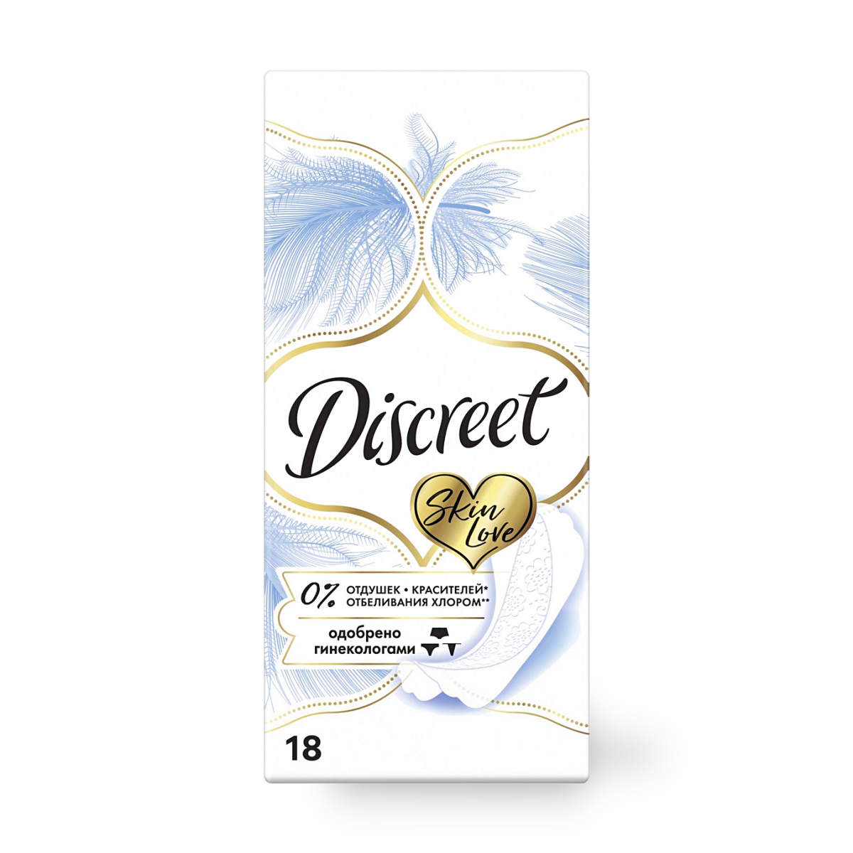 Прокладки ежедневные Discreet Multiform Skin Love