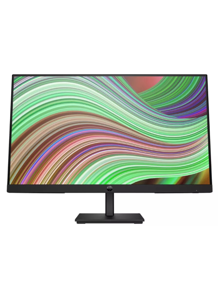 Монитор HP P24v, 23,8", 1920x1080 (64W18AA) VA, 75Гц, 1хHDMI, черный