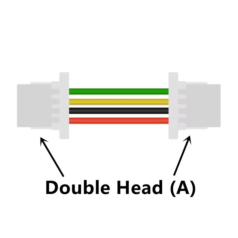 Силиконовые провода для моделей 10 шт. 4P, Same direction, SH1.0MM
