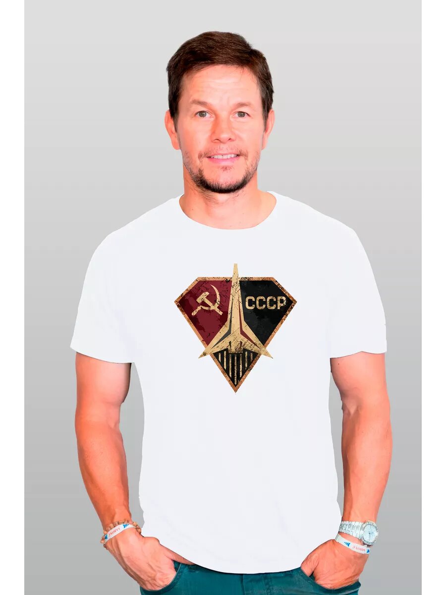 Футболка СССР серп и молот