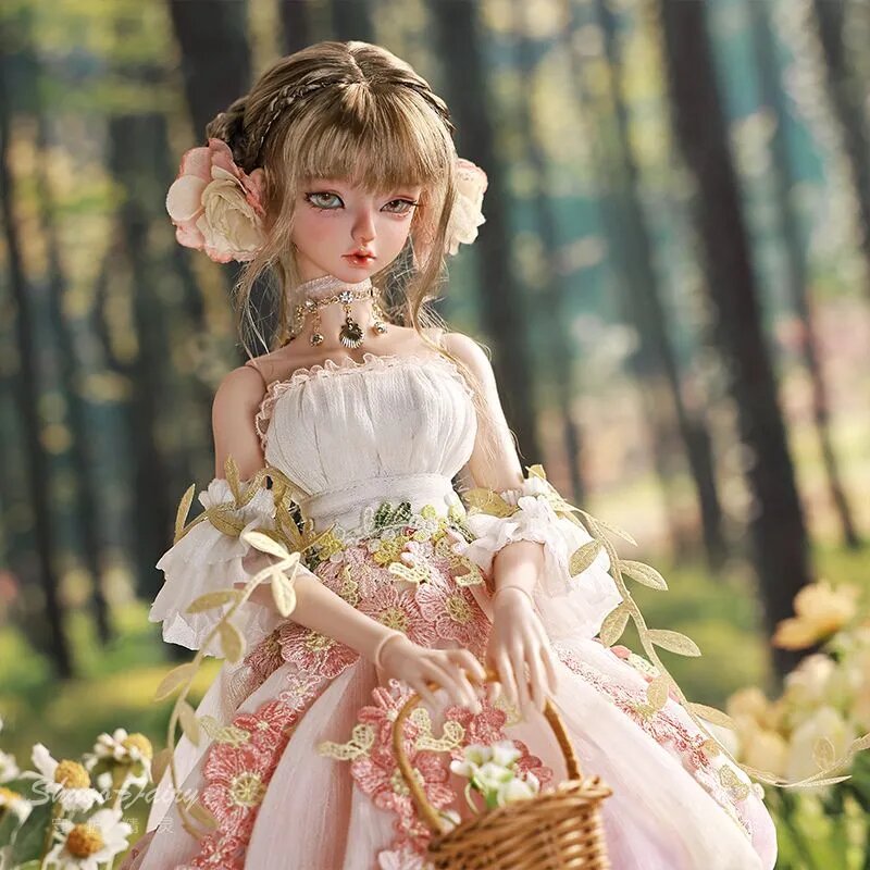 Сакина Bjd Кукла 1/4 Смоляная игрушка Полный набор из художественной коллекции Подарок для девочки