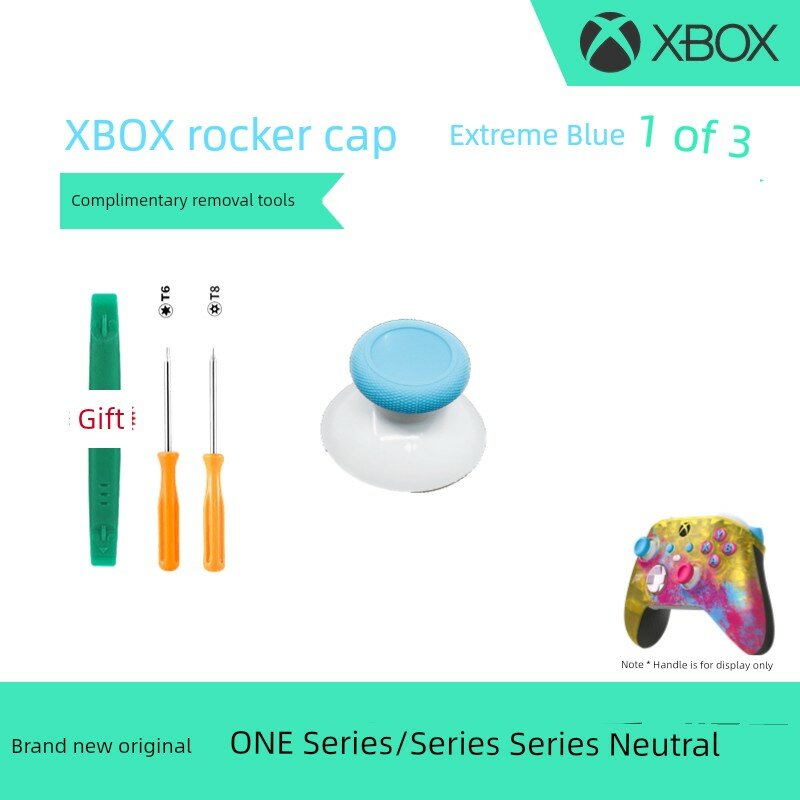 Оригинальная замена ручки джойстика для контроллера Xbox Series X/S - Синий Гонки, 1 шт. для Xbox One и Series