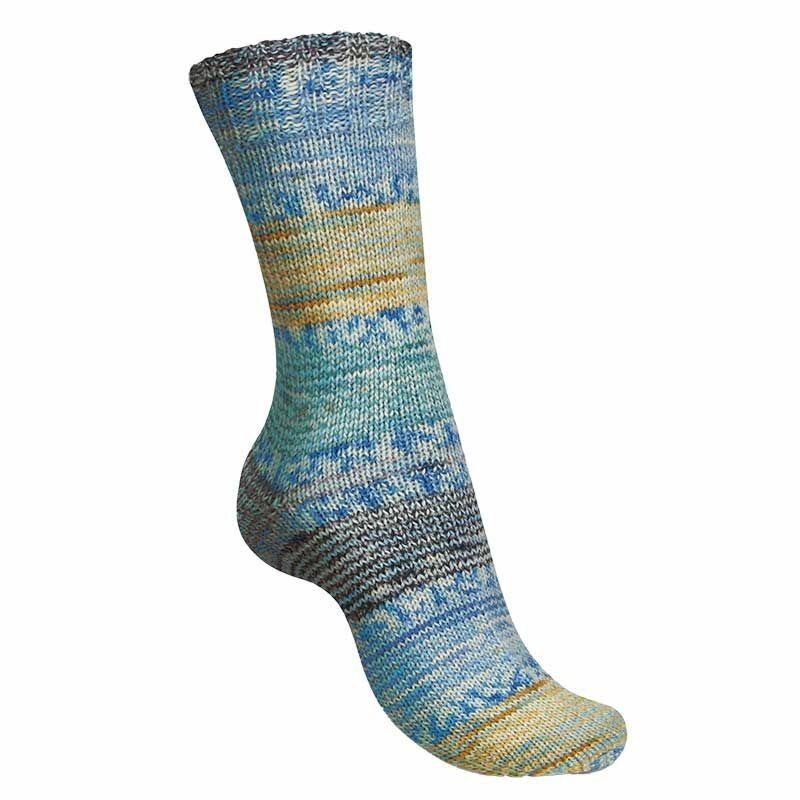 Носочная пряжа Regia Winter Wires Color (03092 Stone)