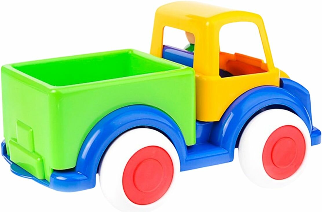Пластиковая модель "Автомобиль Детский сад грузовик" для детей, игрушечный транспорт, машинка детская, сюжетно-ролевая игрушка для игр в песочнице и дома