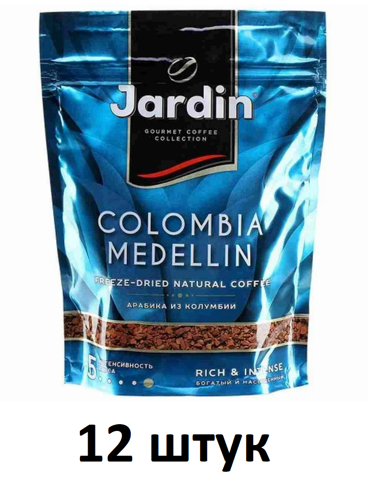 Jardin Кофе растворимый, Colombia Medelin, 75 г, 12 шт