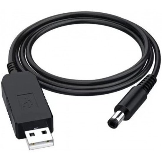 Кабель USB Ks-is KS-915B-1 DC(5В) - DC(12В) 2.1x5.5мм, 1м