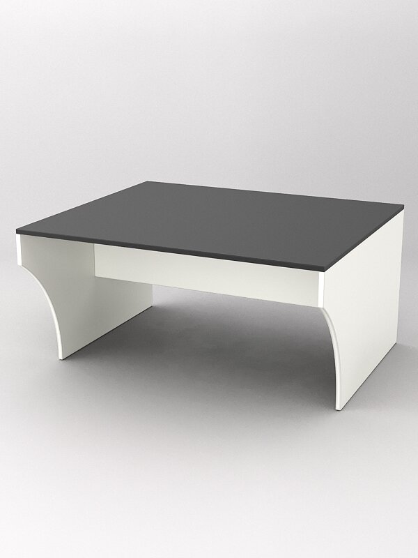 Скамейка для раздевалок "тренер" №2, Белый и Черный. Производитель товара - компания Westcom.