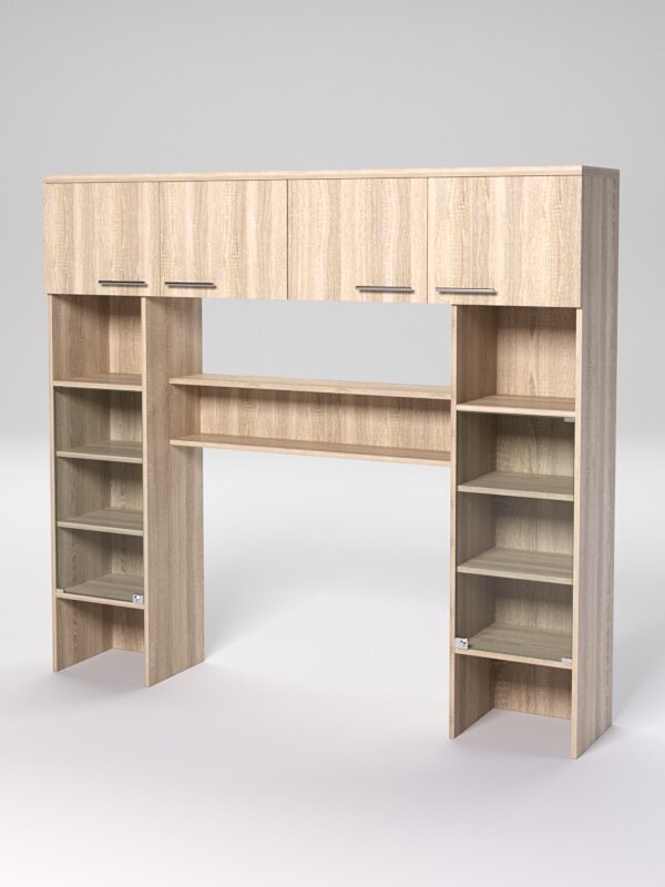 Стенка в гостиную №2, Дуб Сонома. Производитель товара - компания Westcom.