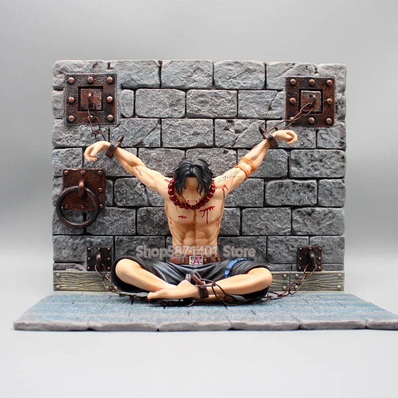 Фигурки Bandai Portgas D Ace ONE PIECE 23см PVC 14+, 24cm without box