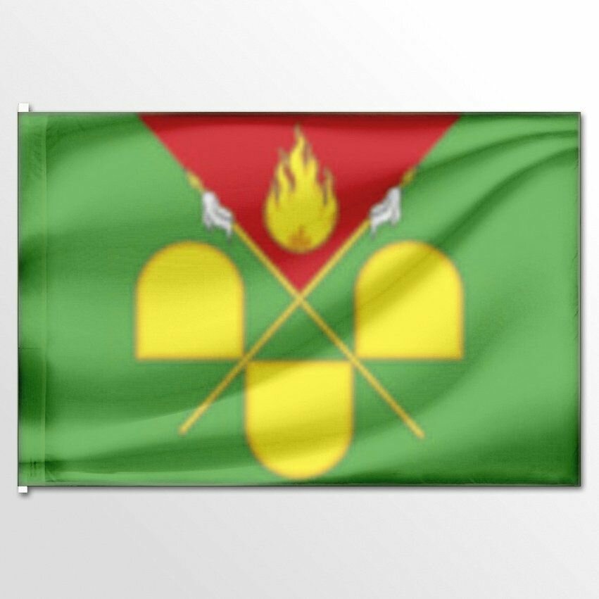 Флаг Песчаного сельского поселения (Краснодарский край) 135x90 см.