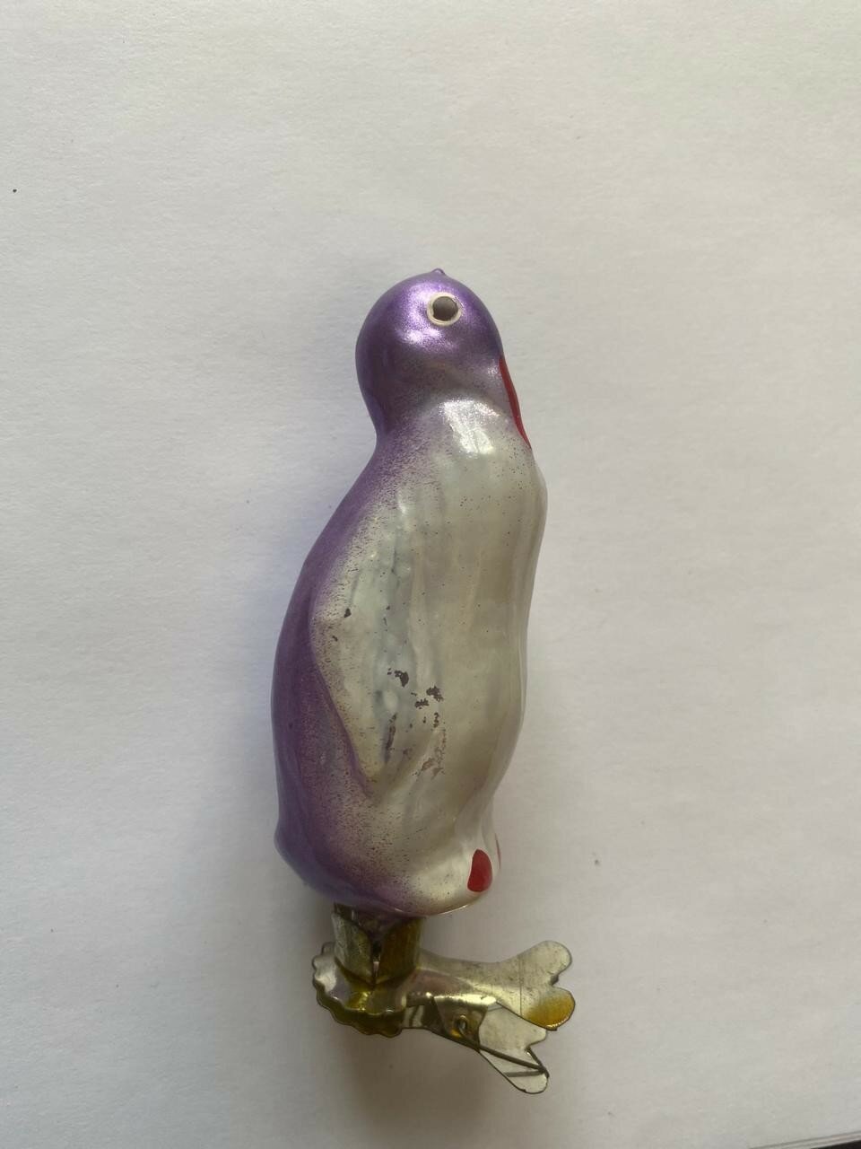 Игрушка на елку Пингвин Винтаж из СССР