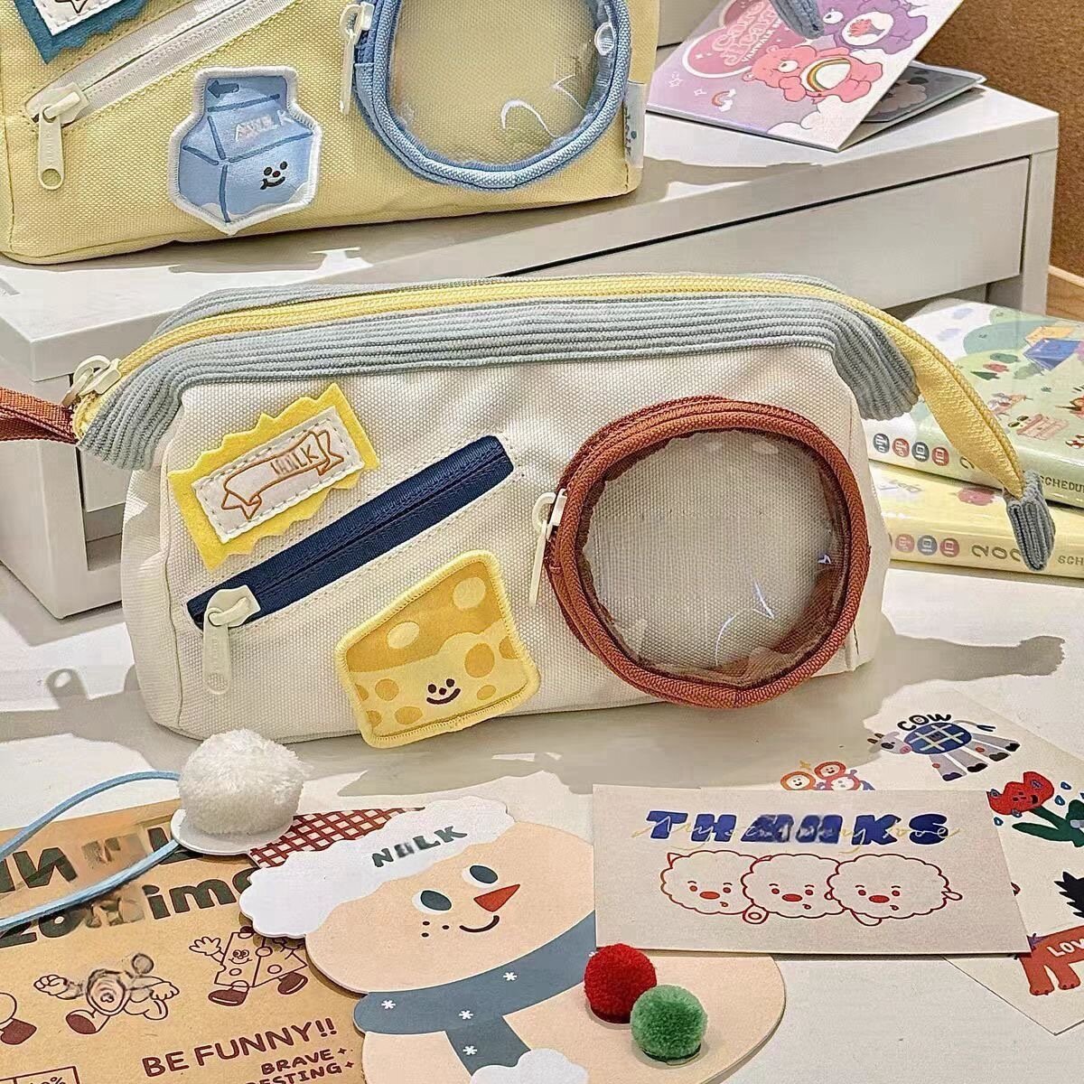 Пенал "ins wind", для пищевых продуктов, белый