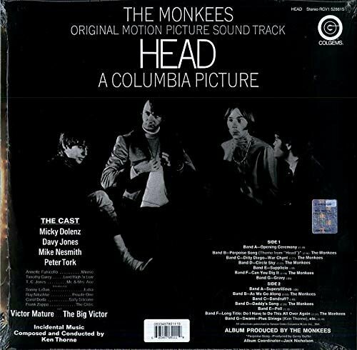 Виниловая пластинка The Monkees - Head (Limited Edition) (Silver Vinyl) (1 LP) — фото 1