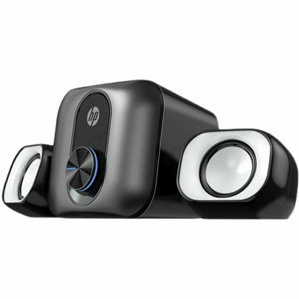 Колонки компьютерные HP DHS-2111S, с сабвуфером, пластик, 11 Вт