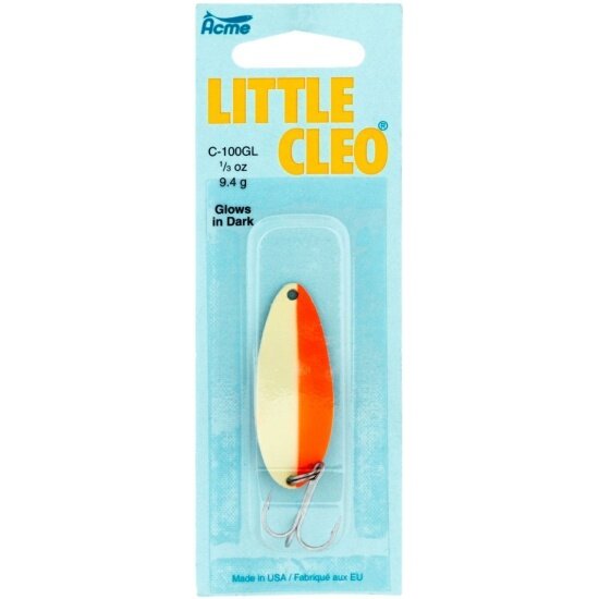 Блесна Acme LITTLE CLEO 1/3 OZ (GLOW), C100-GLF