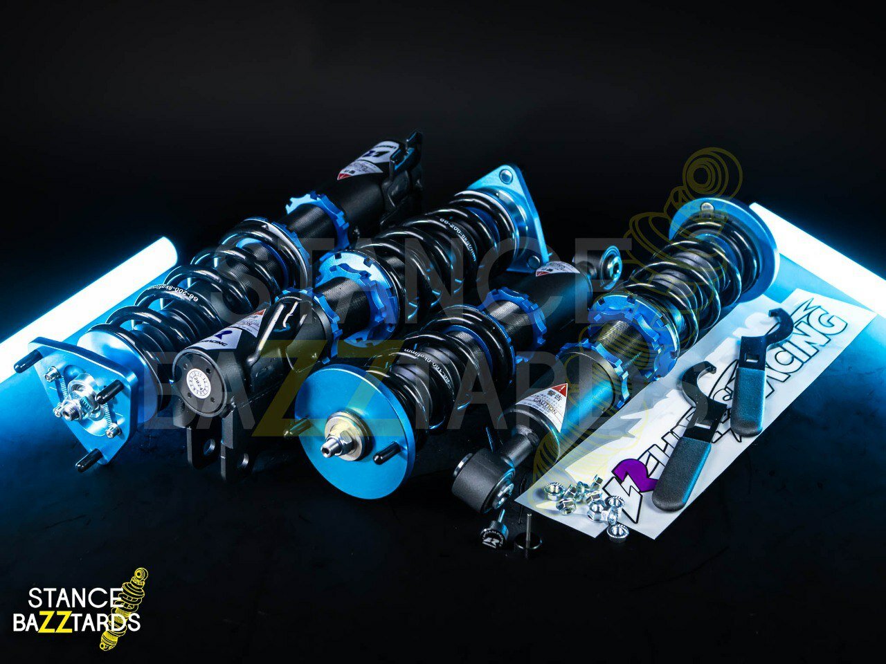 Комплект винтовой подвески (койловеров) LinesRacing NISSAN Almera N15