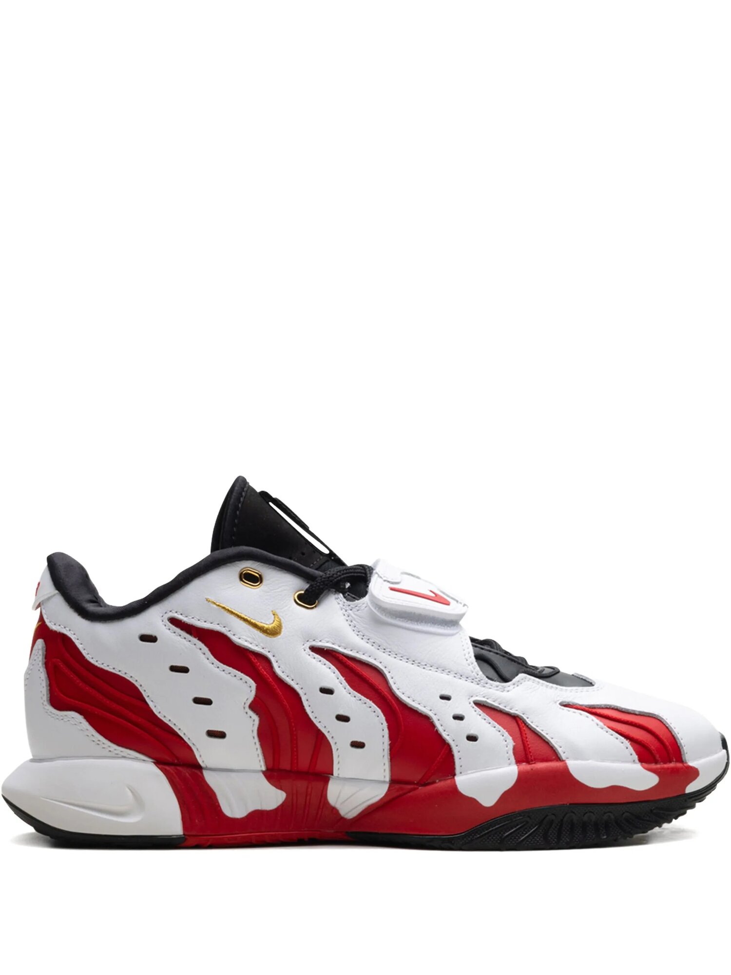 Кроссовки LeBron 21 Prime 96 White/Metallic Gold/Fire Red