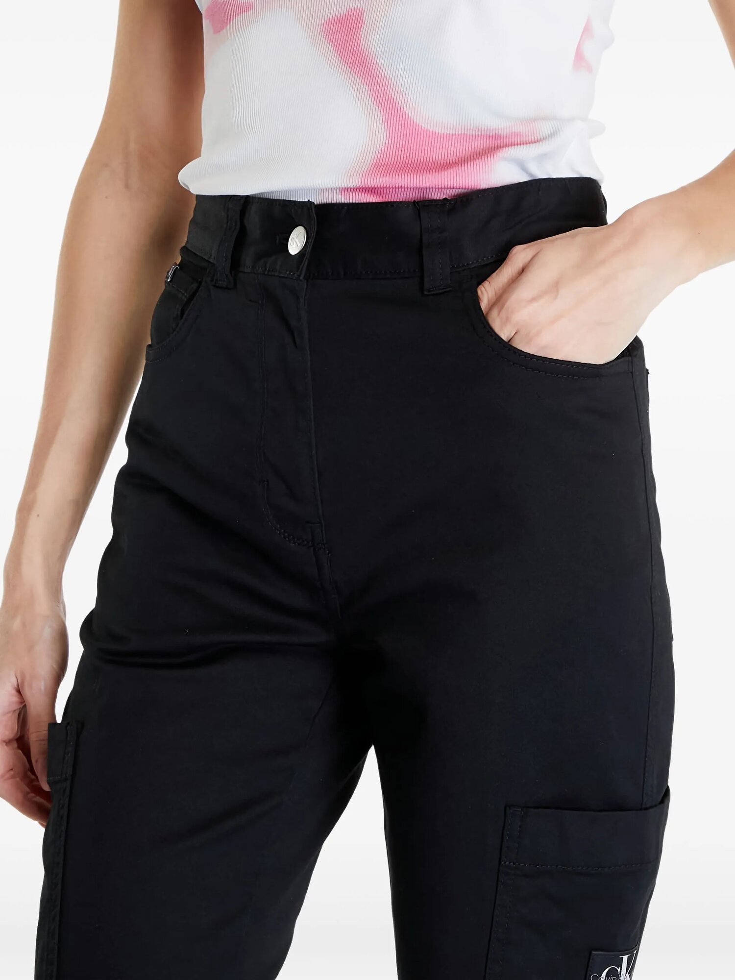 Брюки классические CALVIN KLEIN, размер XL, черный — фото 1