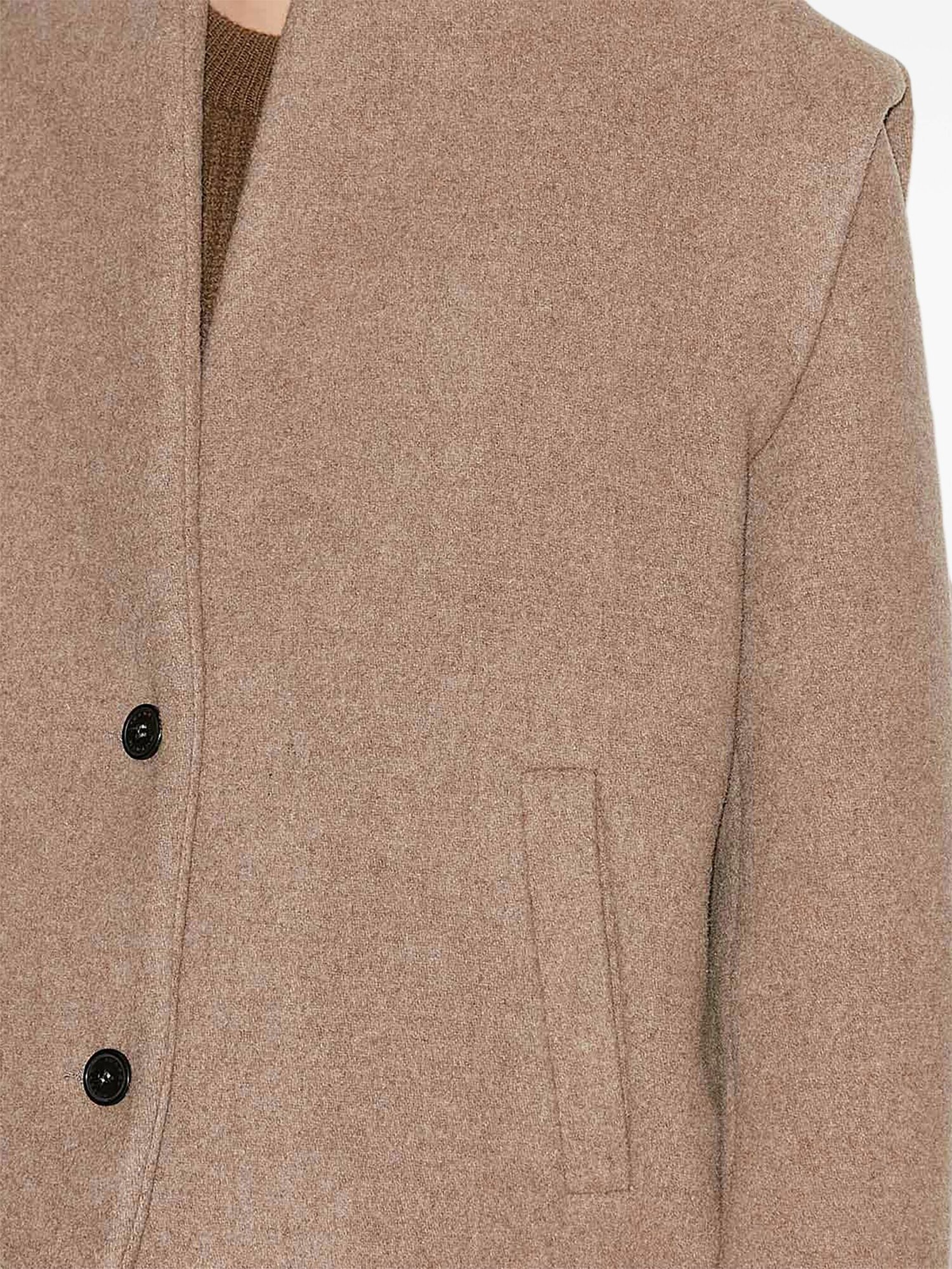 Бомбер Isabel Marant Drogo, размер 40 FR, коричневый — фото 1