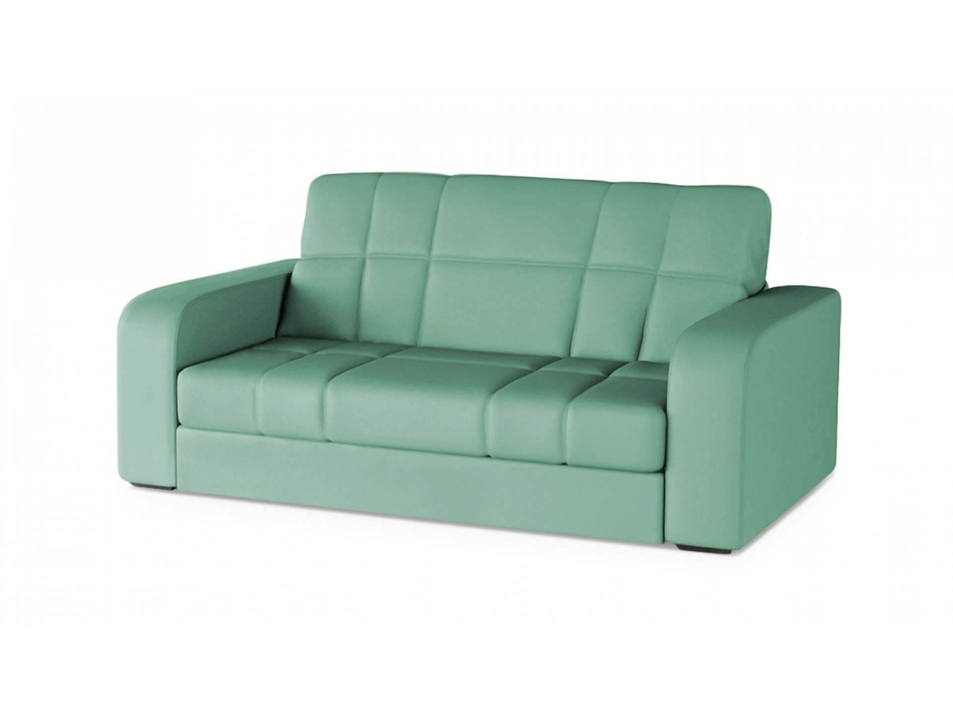 Диван Конрад Лайт 180 Vivaldi 09 (136907) NEW 223x105x88 см, бирюзовый Велюр, аккордеон GOODFORM в наличии