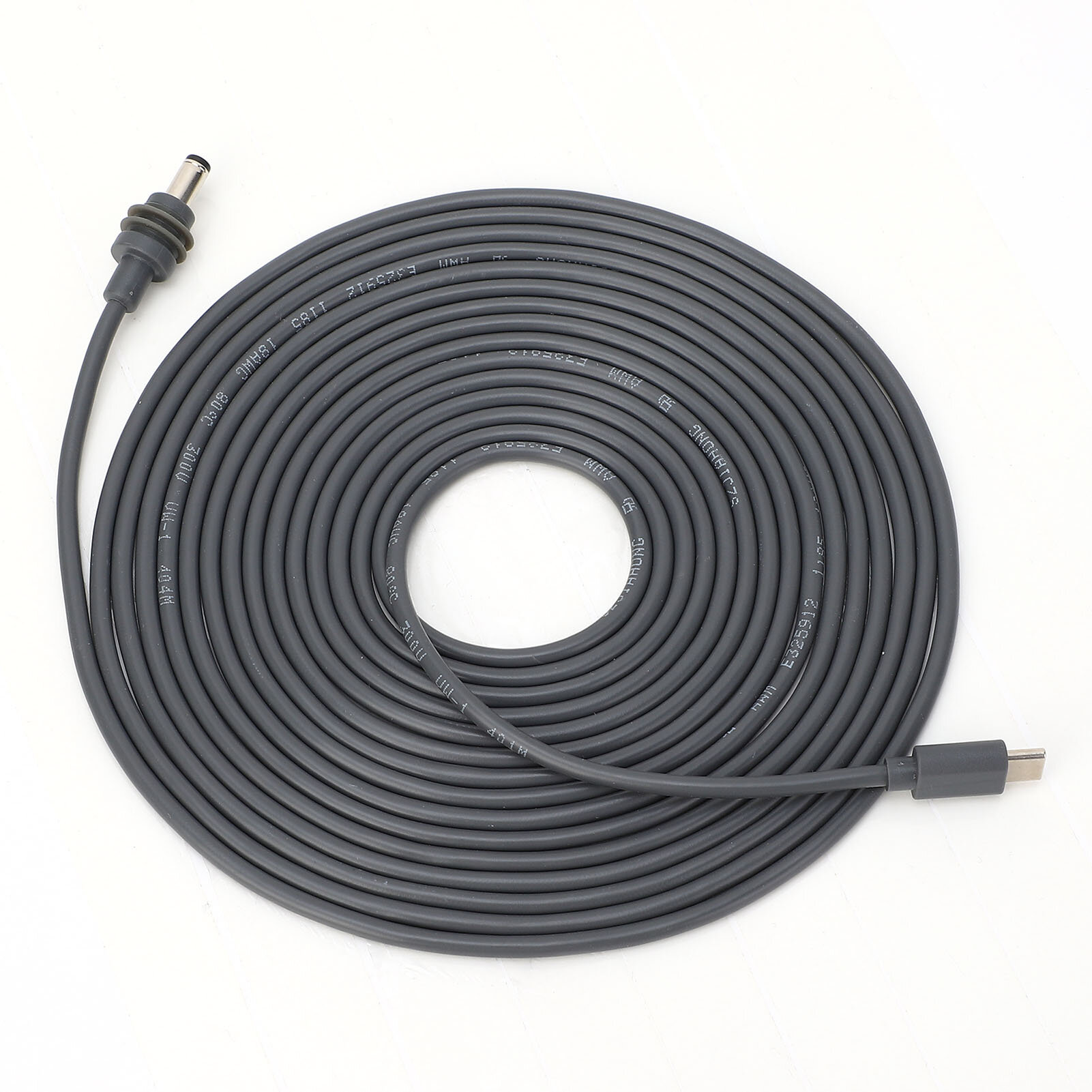 Кабель питания USB C - DC для мини-тарелки, вход 100 Вт, тип C, водонепроницаемый разъем, шнур для зарядки, подходит для источника питания 65 Вт+, 1 м, 3,28 фута