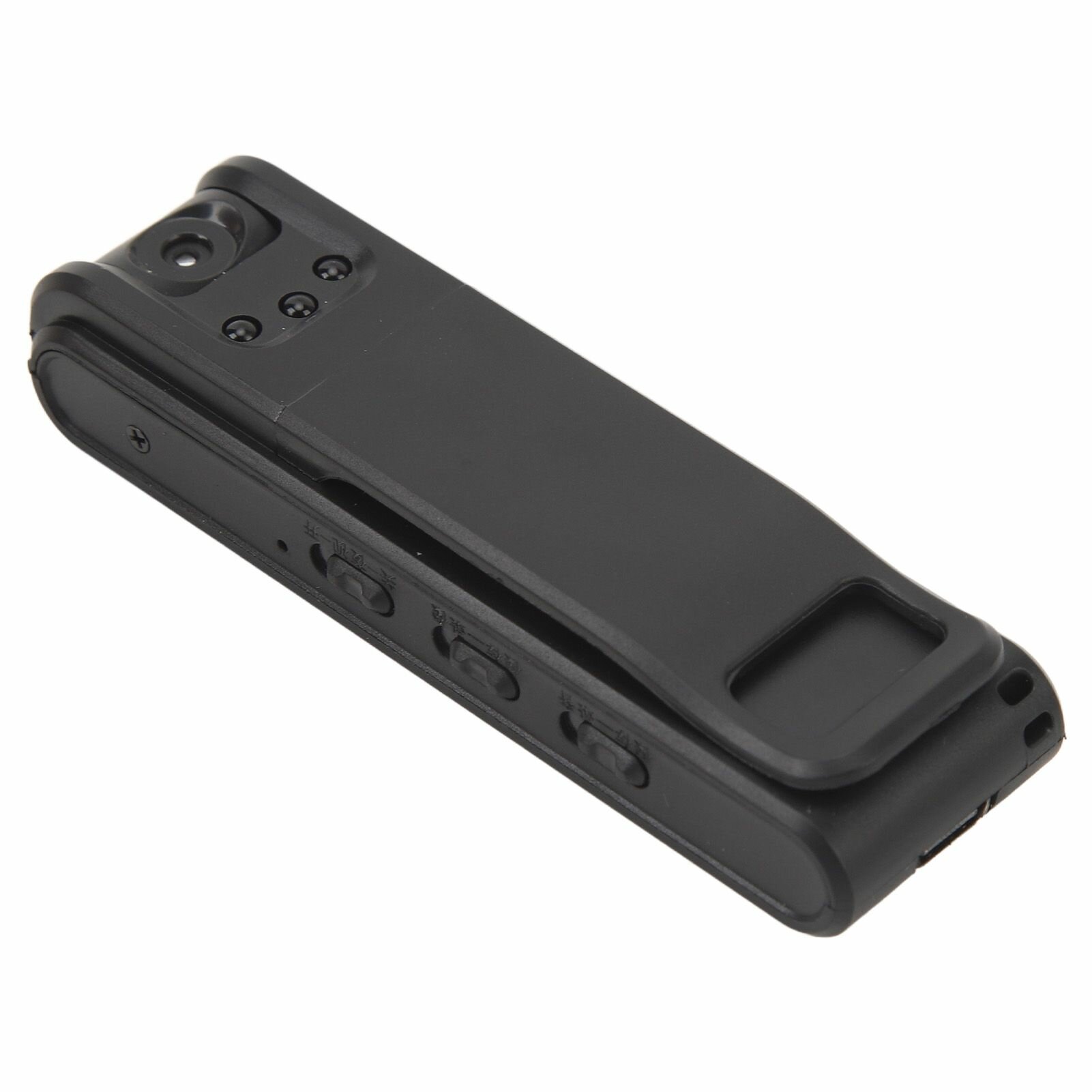 Мини носимая камера 1080P HD с ночным видением и магнитным креплением, запись в цикле, для охраны и правоохранительных органов