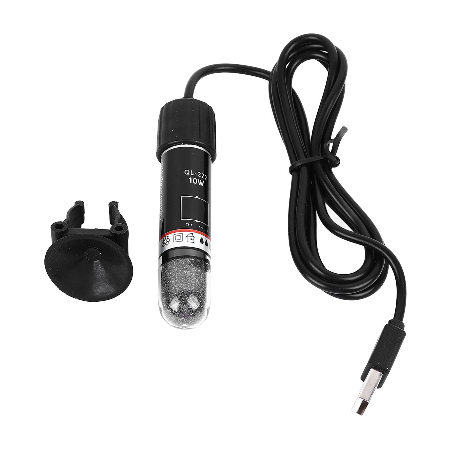 Небольшой нагреватель для аквариума, USB-нагреватель, погружной нагреватель для аквариума, низковольтный нагреватель с постоянной температурой