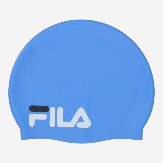 Шапочка для плавания Fila силиконовая голубой, one size, 102003FLA-Q1
