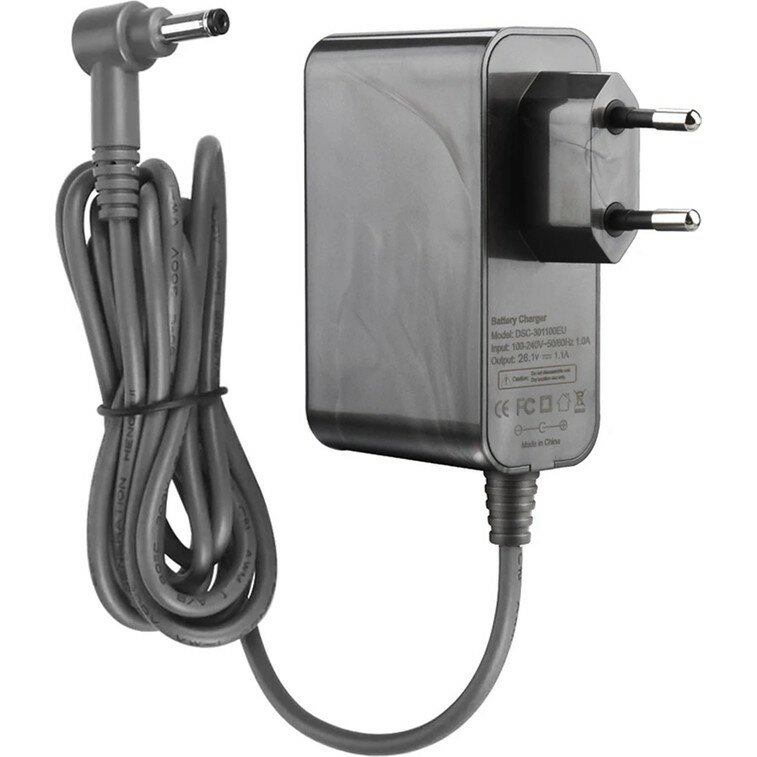 Зарядное устройство для пылесоса Dyson V10 V11 V15 SV12 SV15, сменный шнур для зарядки, адаптер питания для аккумулятора, 30,45 В/1,1 А, европейская вилка