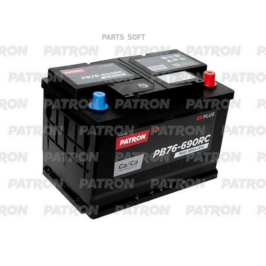 PATRON PB76-690RC Аккумулятор PATRON PLUS