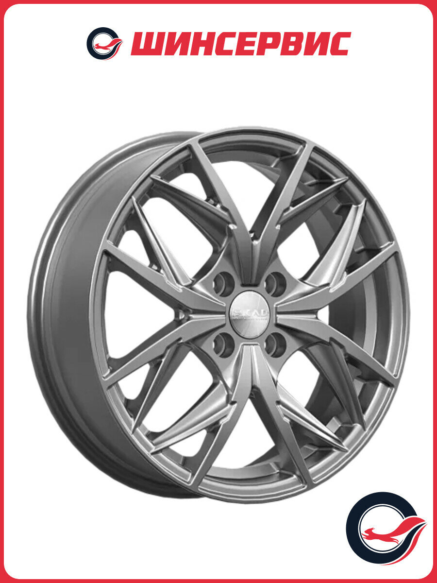 Литой колесный диск Скад Асти R16x6.5J 4x100 ET49 ЦО54.1 для автомобиля