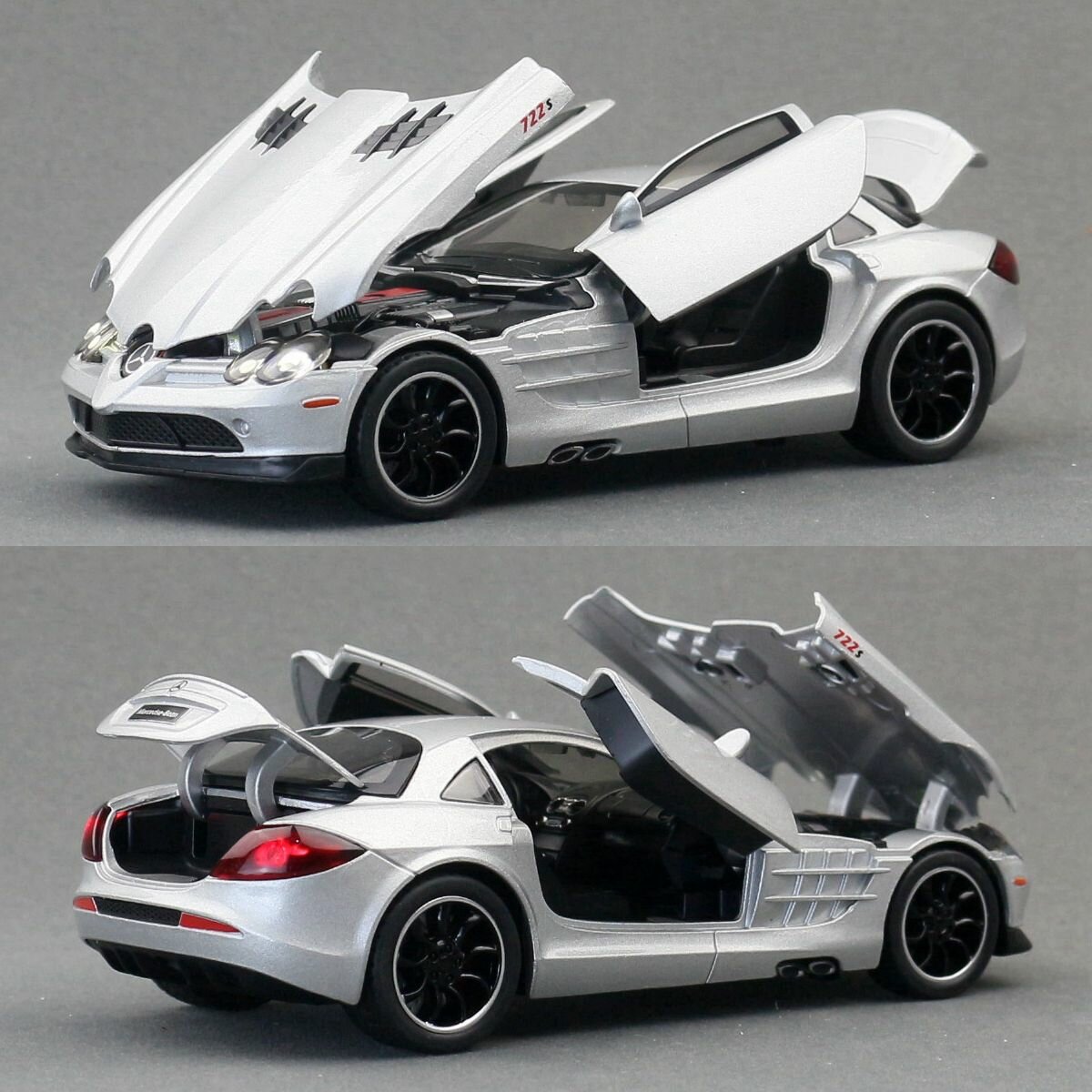 DIECAST CAR 1/32 Коллекционная металлическая машина Mercedes-Benz SLR