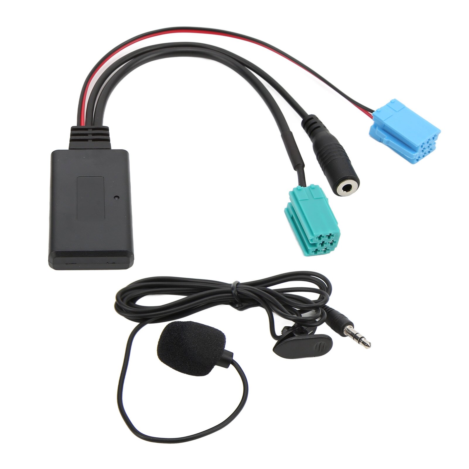 Кабель Bluetooth AUX IN, адаптер вспомогательного входа, замена микрофона для громкой связи для обновленного радио Megane 2