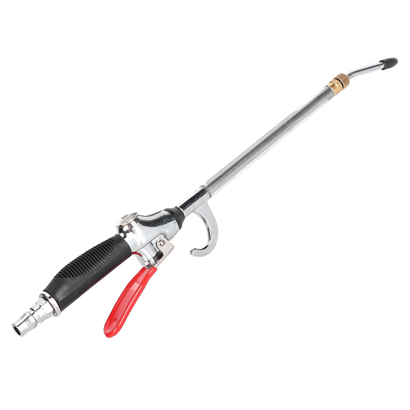 ABG600 Пневматический пылесос Telescopic Air Duster High Pressure для очистки пыли. material: Цинк сплав, Inlet size: 1/4 дюйм, 8mm, 1 шт.