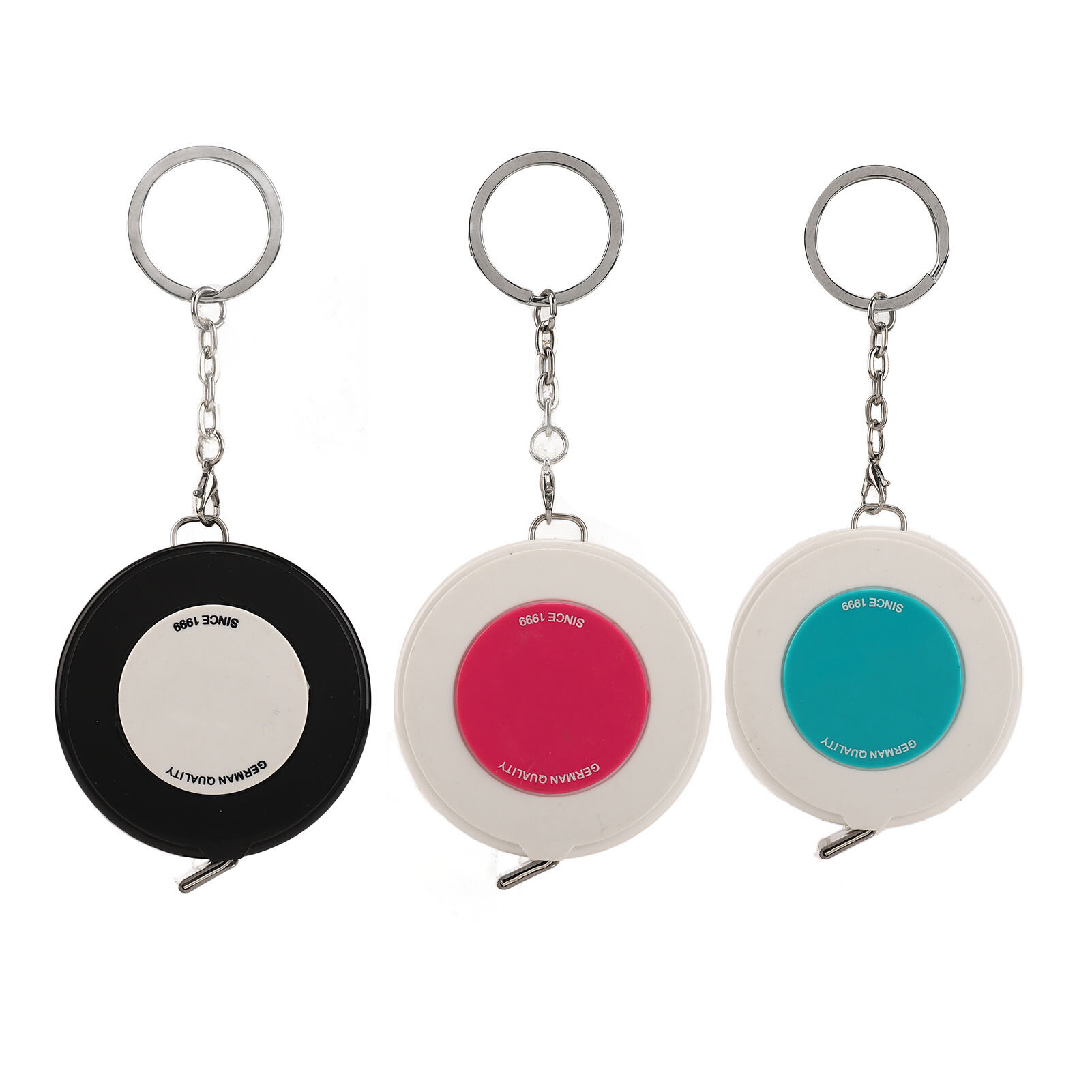 3 шт. Измерение ленты Установка 1,5 метра Двусторонняя компактная измеренная лента для измерения талии для шитья измерения талии