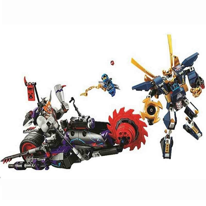 Конструктор Ninjago Ниндзяго Киллоу против Самурая Икс 565 деталей 3 Минифигурки