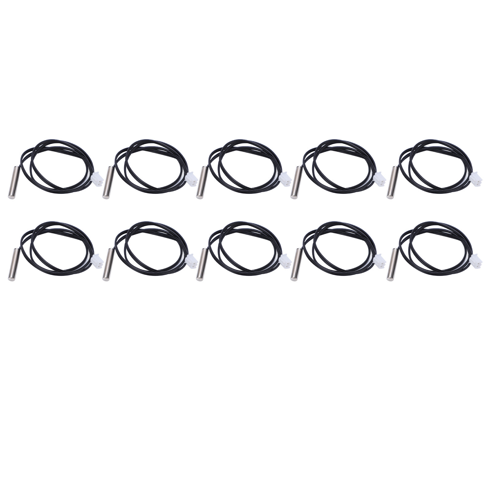 10pcs 10k NTC Термисторная температура водонепроницаемое датчик датчика датчика датчика провод