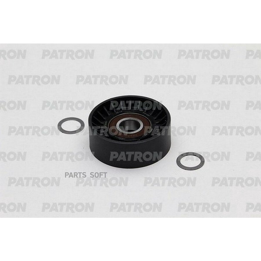 Ролик натяжной поликлинового ремня BMW: 3 E46 1.8D/2.0D/3.3D 01-05, 5 E60 2.0D/2.5D/3.0D 03> plastic PATRON PT38241 | цена за 1 шт