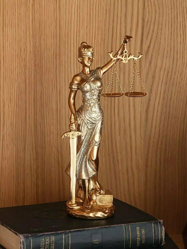 Фигурка / Статуэтка Lefard "Фемида" 12 х 8 х 32 см, серия "Махараджи"