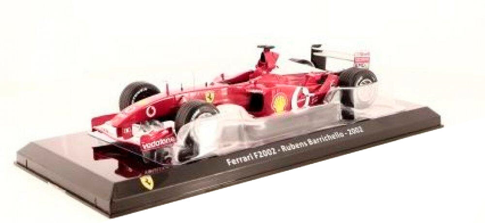 Модель коллекционная ALTAYA Ferrari F2002 2002 - rubens barrichello, les grandes ferrari F1 mythe et passion 8