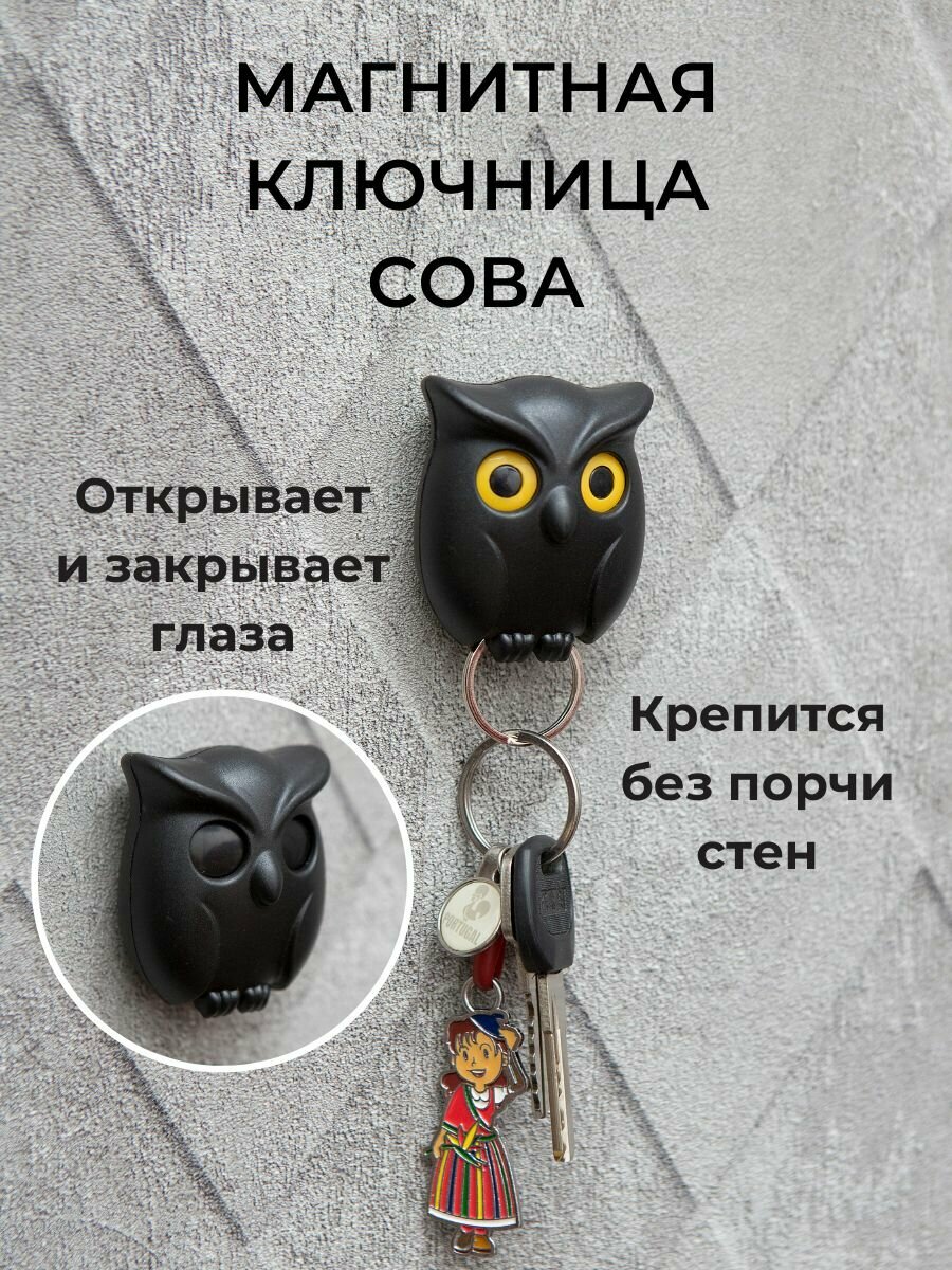 Ключница магнитная настенная в прихожую для дома