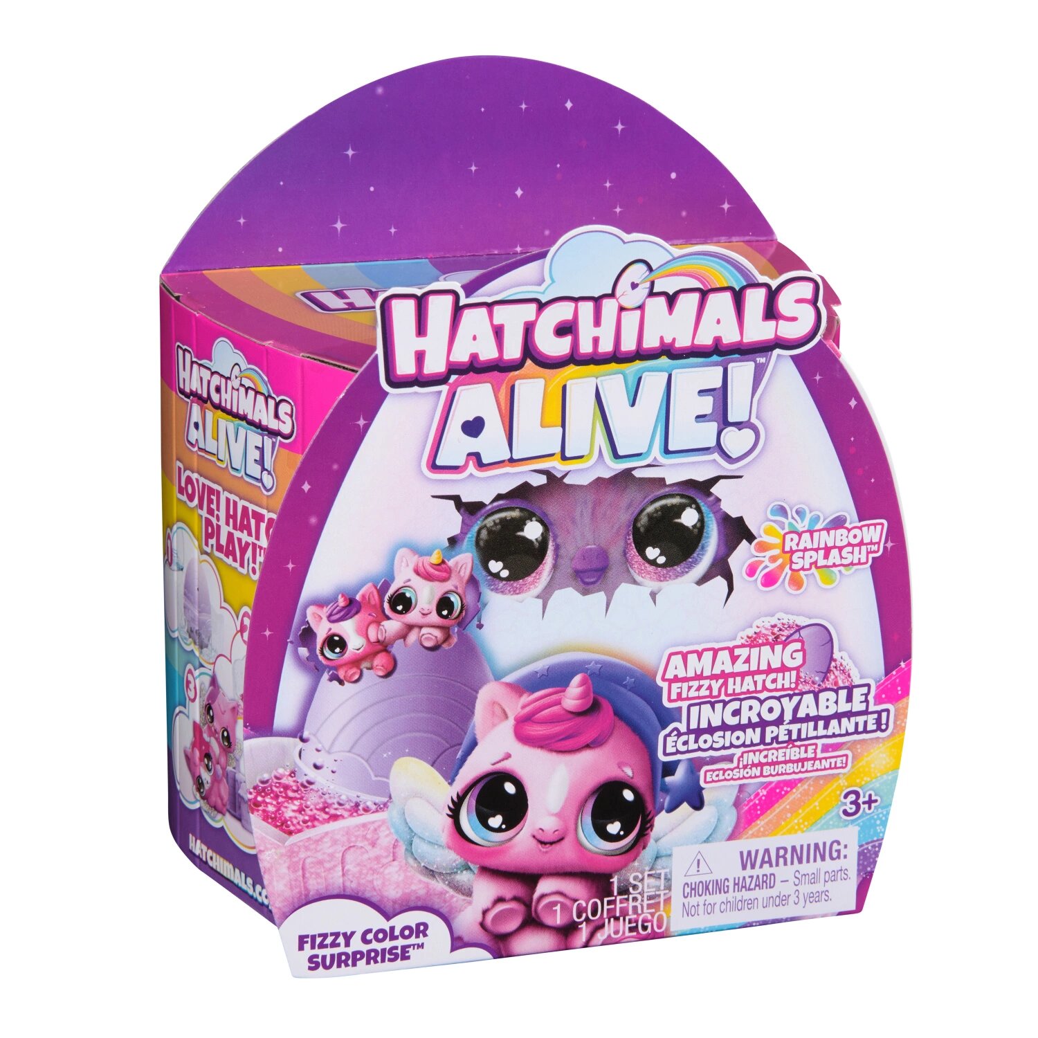 Хэтчималс. Фигурки Физзи сюрприз мини в яйце. Hatchimals 64451